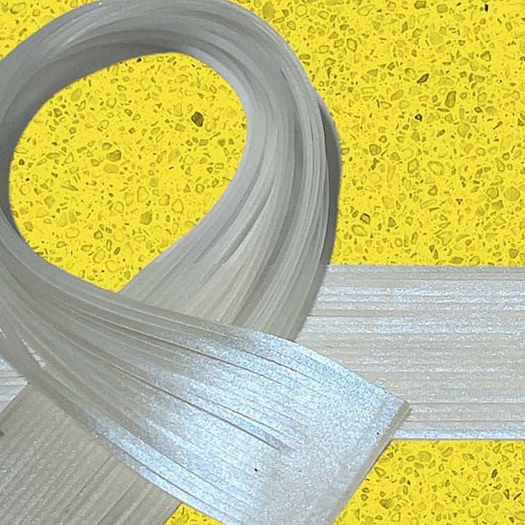 8801-190 / Clear - Blue Interleaf | Silicone Tabs .com