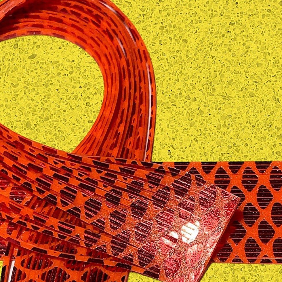 8804-506 / Sil-A-Chrome - Orange - Red Scale x 100 Tabs | Silicone Tabs ...