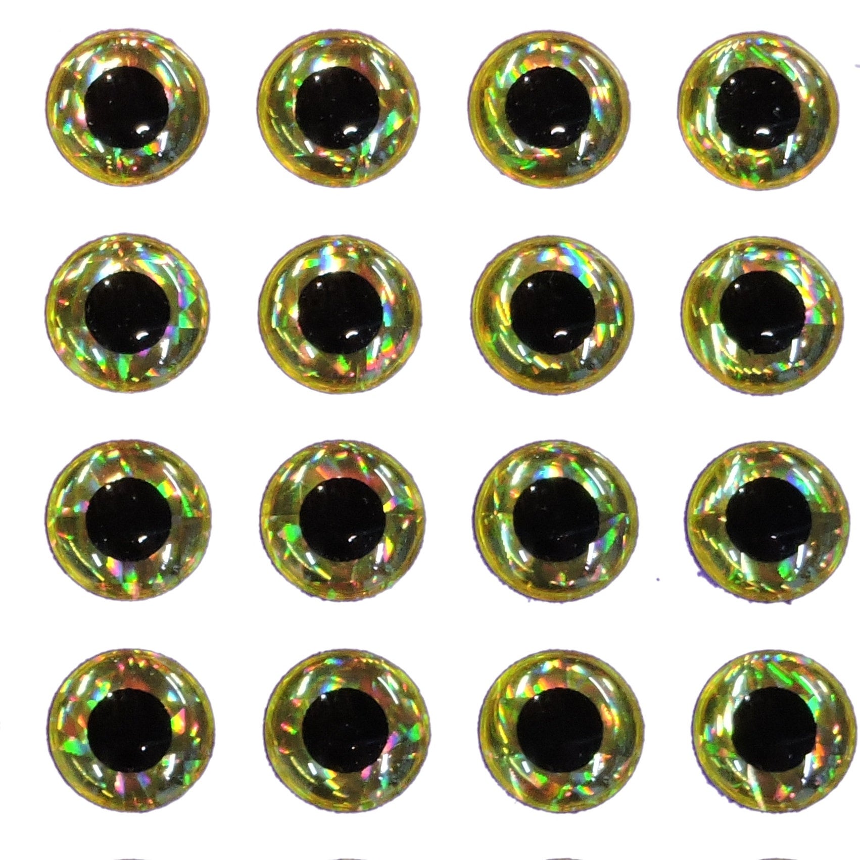 6mm 1 4 3D Holographic Eyes For Fly Tying And Lure Making 168